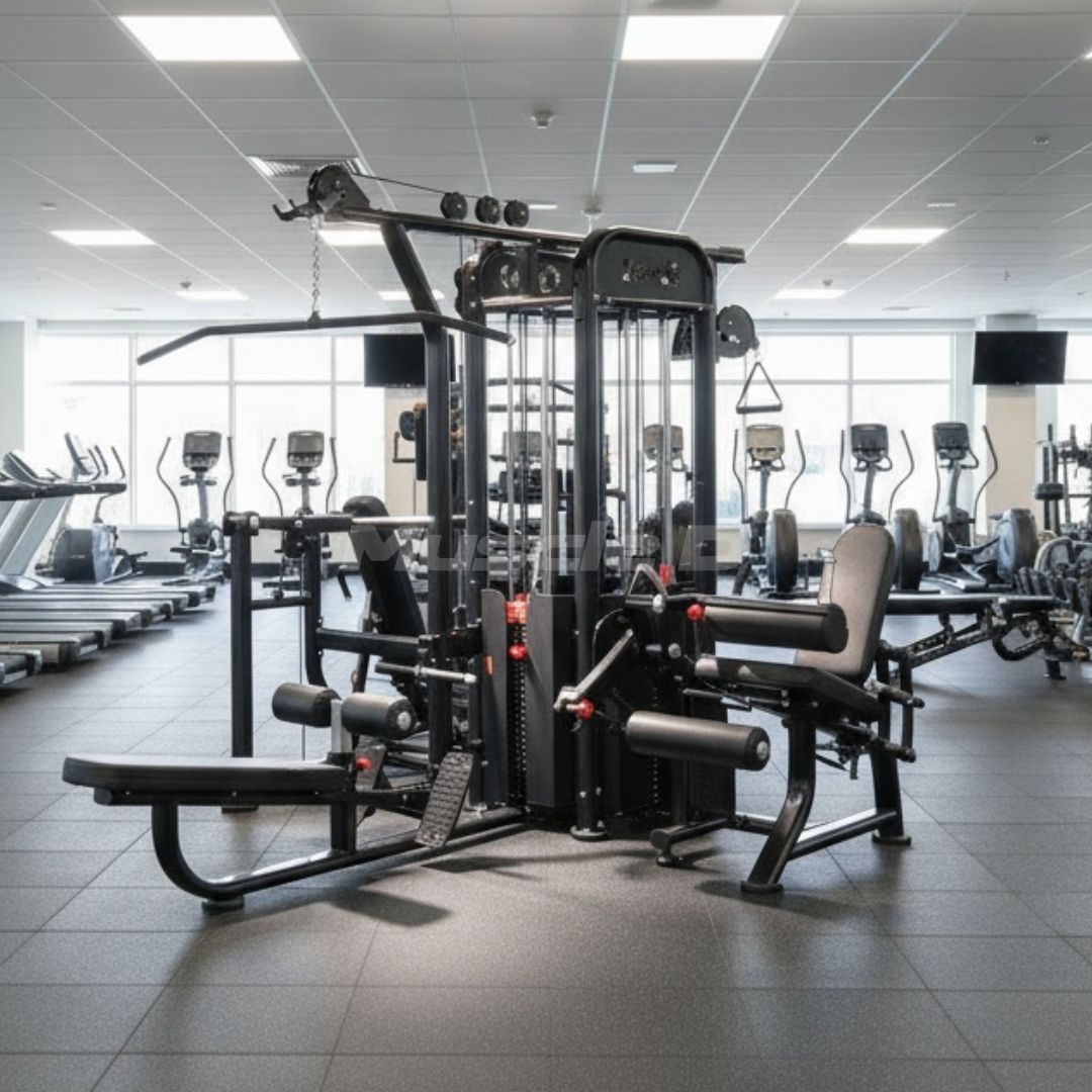 4 Stack Megatron Compact Multi-Gym - Muscle D Fitness - Space Saving ...